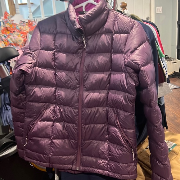 REI | Jackets & Coats | Womens Jacket Rei Purple Coat Medium Gently ...